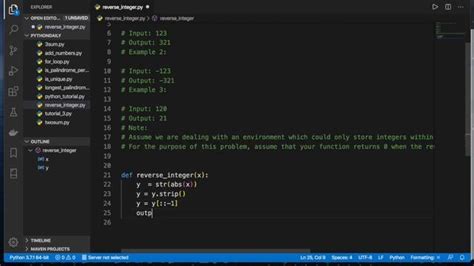 Leetcode Reverse Integer Python Solution смотреть онлайн видео от Python эволюция в действии