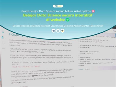 Belajar Data Science Dengan Live Code Editor Dqlab Anti Ribe