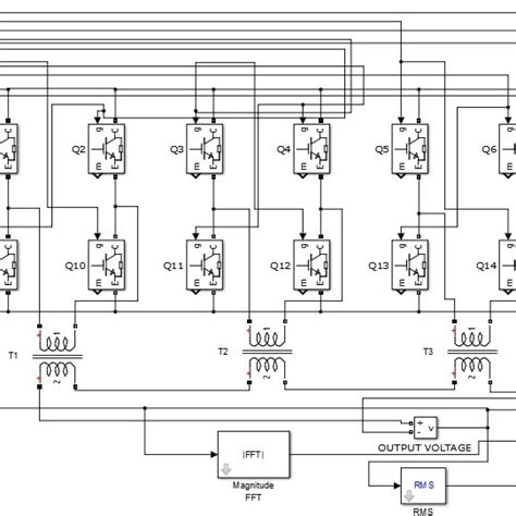 Simulation Model Of The Proposed Inverter Download Scientific Diagram