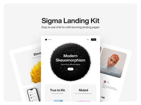 Sigma Landing Kit Figma And Framer Ui Kit