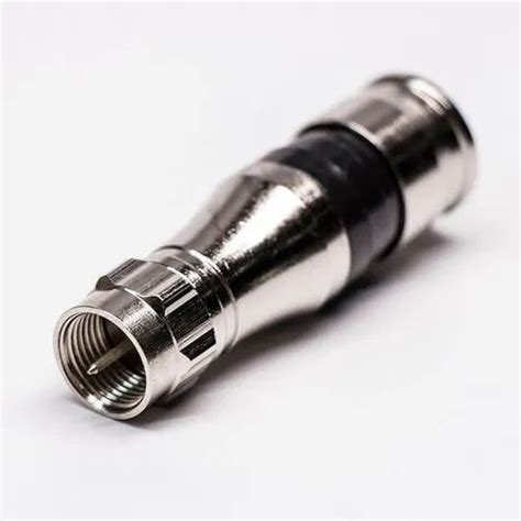 RG11 F Type Compression Connector Coaxial Straight Male, Maximum ...
