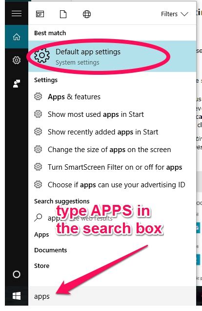 Windows 10 Basics How To Set Default Apps Browser Mail And Others ISD 192 Farmington Babes