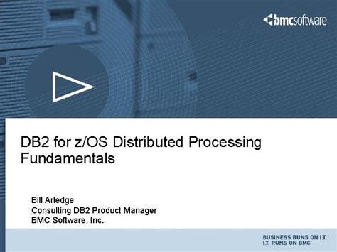Db 2 For Zos Distributed Processing Fundamentals Bill