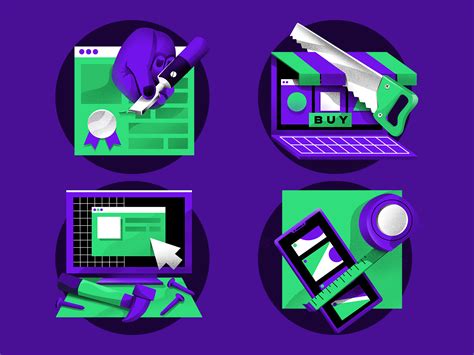 Makers Den Website Illustrations By Tubikarts On Dribbble