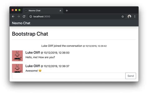 Create A Simple Messaging Ui With Bootstrap