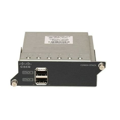 Cisco Catalyst 2960 X Flexstack Plus Stack Stacking Module C2960x Stack Rf