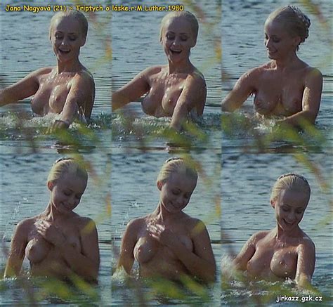 Naked Jana Nagyova In Triptych O Laske