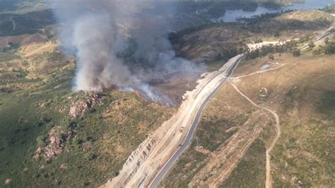 El Infoca Trabaja En Un Incendio En Calañas Huelva Buenas Noticias