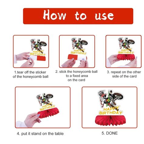 Motocross Table Decorations 9 Piece Pretty Party Shop