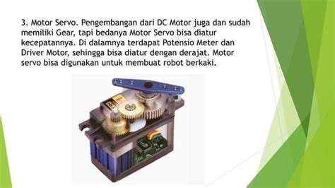 Memahami Jenis Jenis Actuator Pada Sistem Robot Mobile Pptx