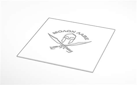 3d Design Stencil 4 Digital Texture Softair Tinkercad