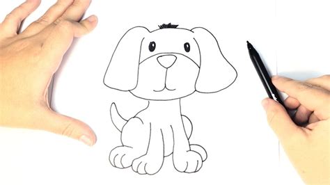 Como Dibujar Un Perro Facil Para Nios Paso A Paso Youtube