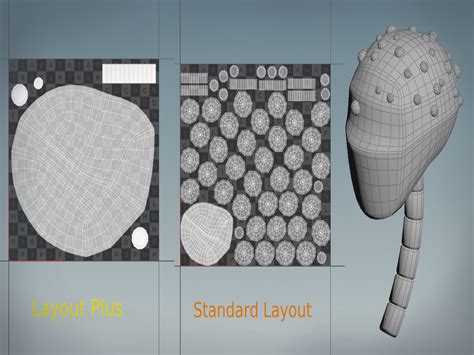 uv layout plus