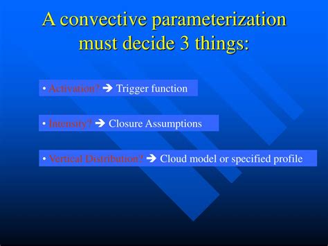 Ppt Convective Parameterization In Nwp Models Powerpoint Presentation