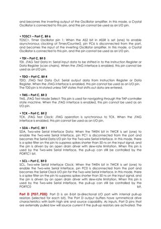 AVR Pin Description A Detailed Explanation Pdf