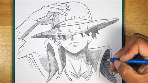 How To Draw Monkey D Luffy Luffy Drawing Step By Step In 2025 Easy Drawings Anime