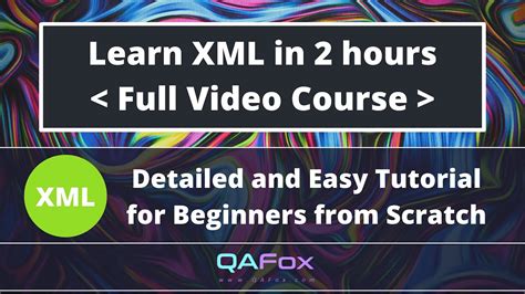 Learn XML In Hours XML Made Easy YouTube
