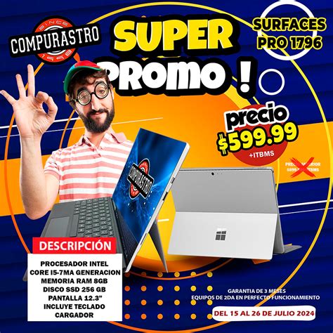 Laptop Surface Pro 1796 Compurastro