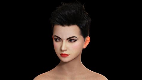 Artstation Pixie Casual Girl Model With Full Rig And Facial