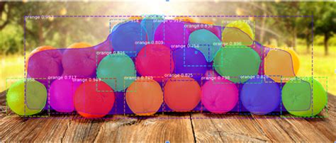 Fruit And Vegetable Detection And Feature Extraction Using Instance