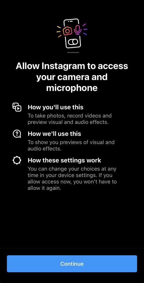 How To Fix Allow Instagram To Access Your Camera And Microphone