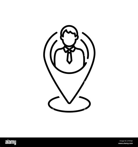 Placement Icon Trendy Modern Flat Linear Vector Placement Icon On White Background From Thin