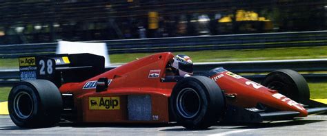 1986 Stefan Johansson Ferrari F 1 86