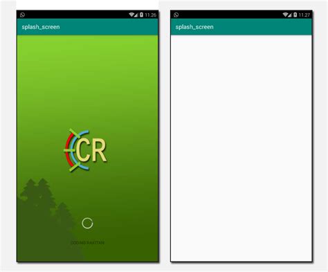 membuat aplikasi android splash screen sebagai tampilan pembuka aplikasi ~ coding rakitan