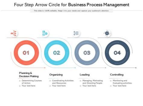 4 Step Arrow Slide Team
