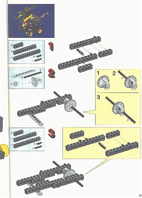 LEGO Instructions For Set 8082 Multi Model Control Set Technic Universal