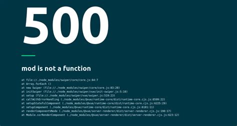 Swiper Vue Component Not Working With Vue3 Nuxt3 SSR Nolimits4web