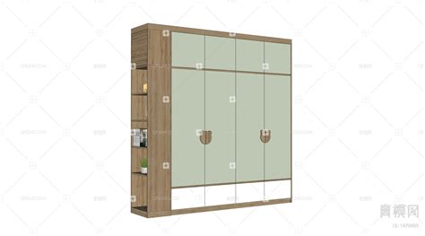 【儿童开放格衣柜su模型】 现代enscape有其他儿童开放格衣柜su模型下载 Id1478489 免费su模型库 青模su模型网