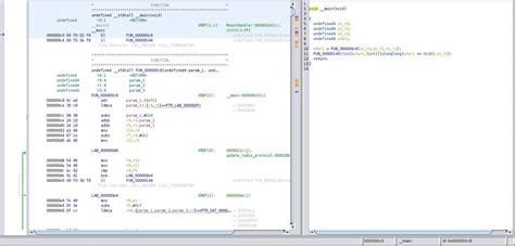why can t ghidra disassemble decompile main correctly cortex m0