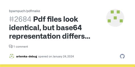 pdf files look identical but base64 representation differs on node 16 and node 20 · issue 2684