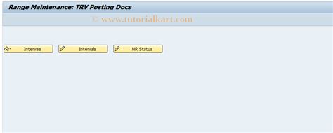 PR SAP Tcode Number Range Maint HRTR PDOC