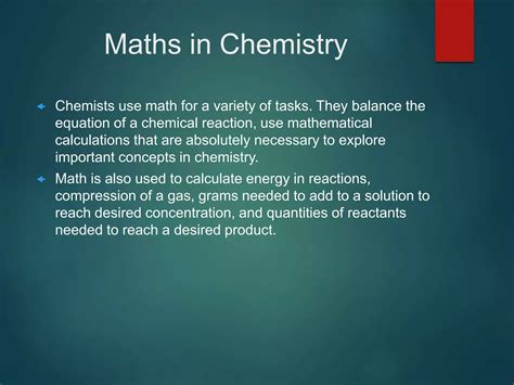 Role Of Mathematics In Science And Engineering Pptx