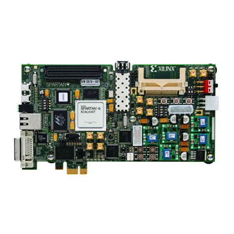 XILINX SPARTAN 6 FPGA SP605 EMBEDDED KIT GETTING STARTED Pdf Download ManualsLib