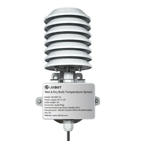 Ubibot Wet And Dry Bulb Temperature Sensor Ubibot Online Store