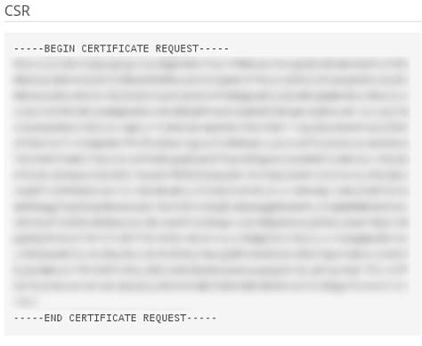 Generate A CSR For Plesk Onyx Version 17