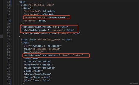 Element Ui Checkbox 组件源码分享elementui Checkbox Csdn博客