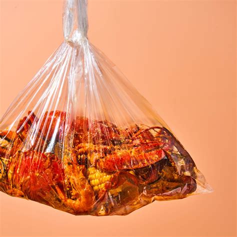 Cajun Garlic Butter Seafood In A Bag Mildly Spicy Crab Delivery