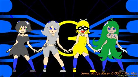 Pac Man Ghost Girls Glitchy Orson Kinzo Punky By Nerminagagula On Deviantart