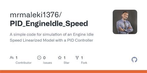 Github Mrmaleki1376pidengineidlespeed A Simple Code For
