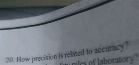 20 How Precision Is Related To Accuracy StudyX