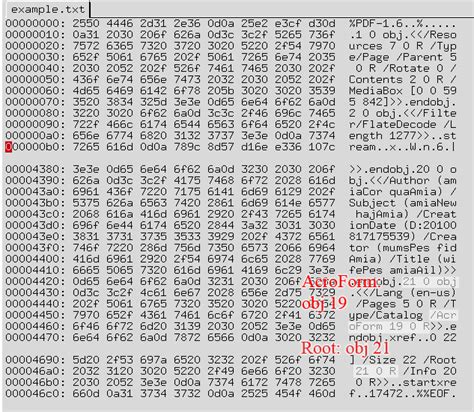 Anatomy Of A PDF Exploit