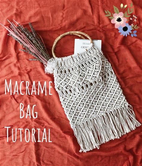 PDF Tutorial Of Macrame Bag Summer Bag Tutorial Step By Etsy