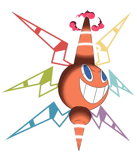 Rotom Pokemon Character Art Free Png