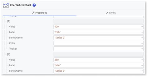Area Chart Outsystems 11 Documentation