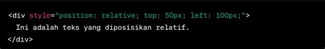 Dibimbingid Cara Mengatur Posisi Text Pada Html Ternyata Mudah Lho
