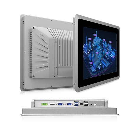 15 Inch Touch Screen Monitor Screen Ture Flat Embedded All In One Industrial Pc Win I7 Panel